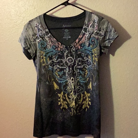 Angels & Diamonds | Tops | Angels And Diamonds Blinged Out Beautiful ...